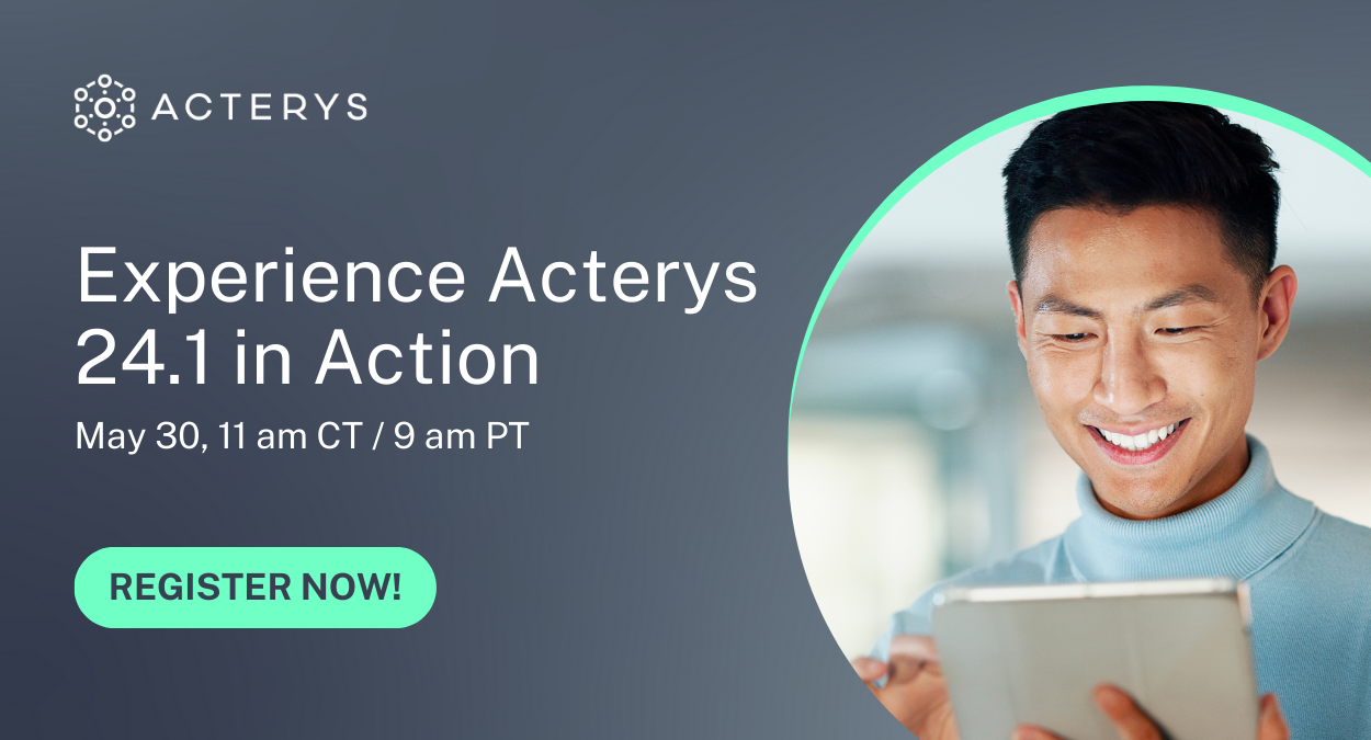 Experience Acterys 24.1 in Action